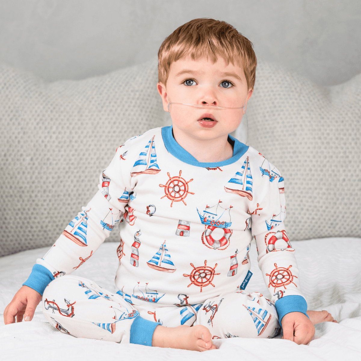 Baby & Children's Super Soft Bamboo & Organic Cotton Pyjamas - Seaside ...